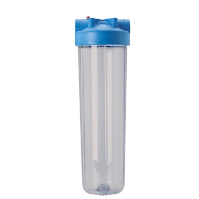 20″ BB Housing – clear - One Eight Filtration Dynamics